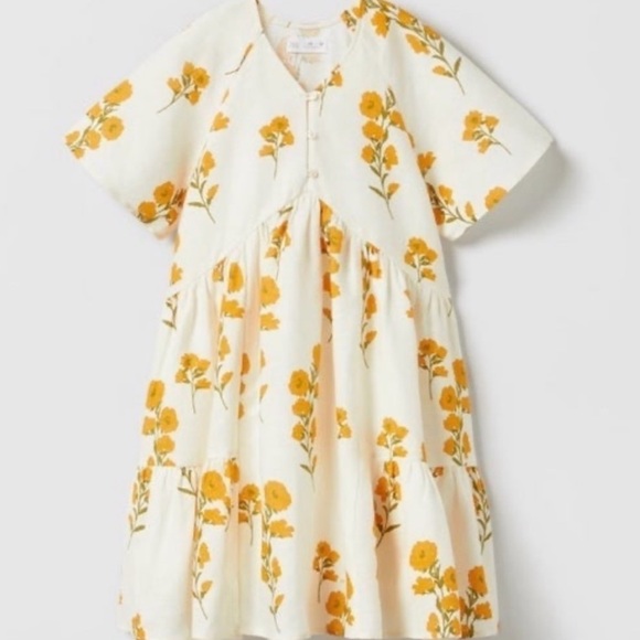 Zara | Dresses | Zara Floral Dress | Poshmark